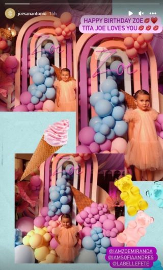 Zoe Turns Three! Sofia Andres and Daniel Celebrate Big Day