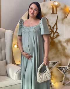 LOOK: Melissa Ricks Drops Photos Of Her Baby Shower