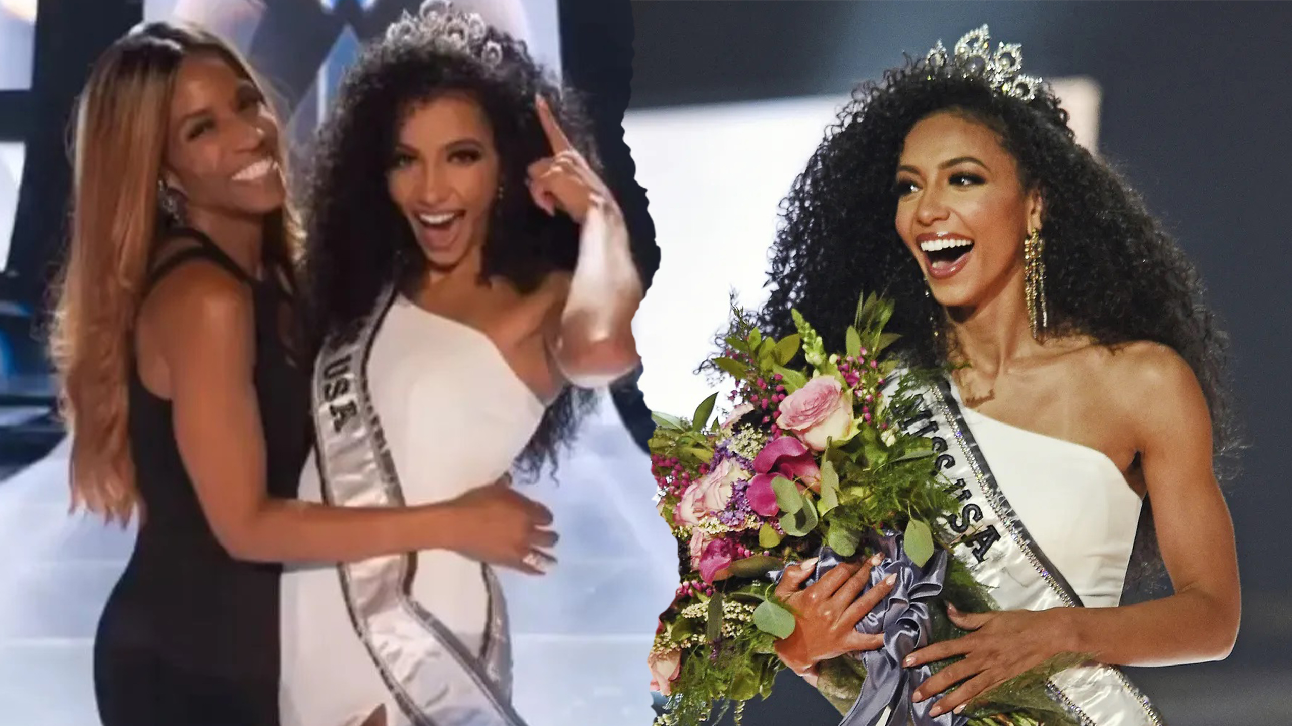 April Simpkins Speaks at Miss Universe for Cheslie