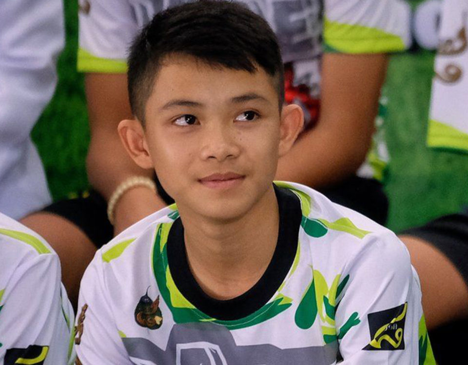 Captain of the Thai 'Cave Boys' Football Team Duangpetch Promthep ...
