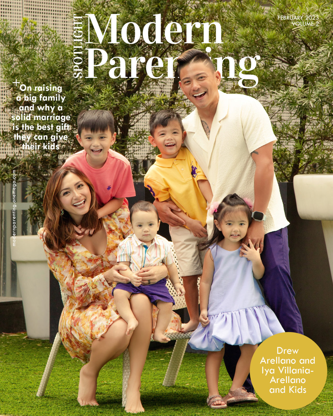 Drew and Iya Are Raising Kids with Love as Their Core Value