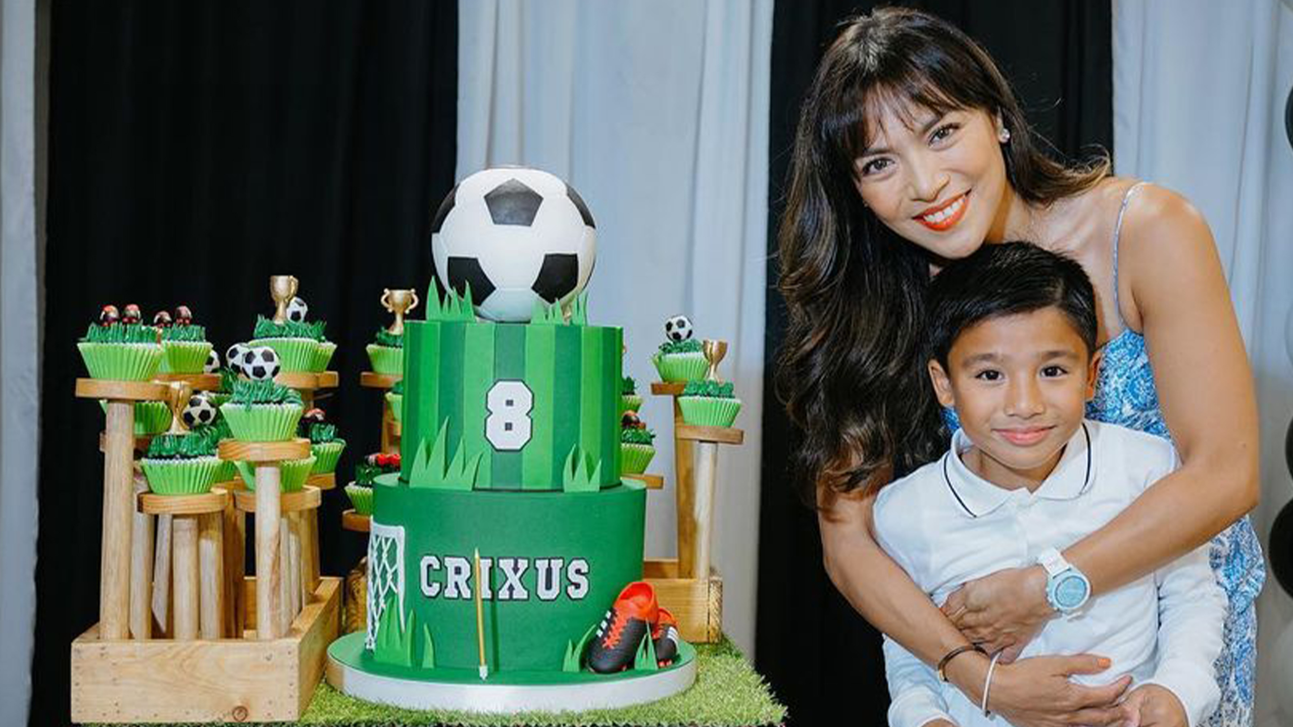 Ciara Sotto's Son, Crixus, Celebrates His 8th Birthday!