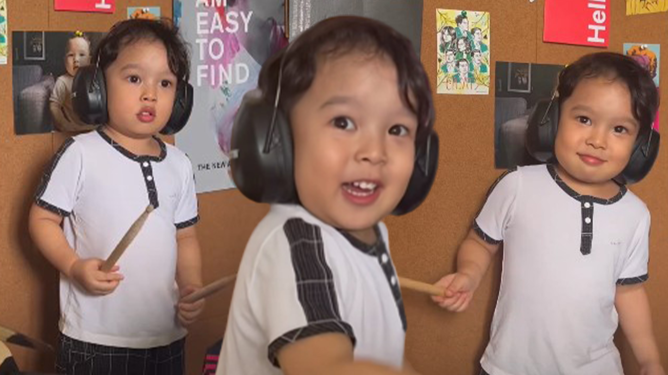 WATCH: Vito Bacarro Drumming to the Beatles' Tunes!