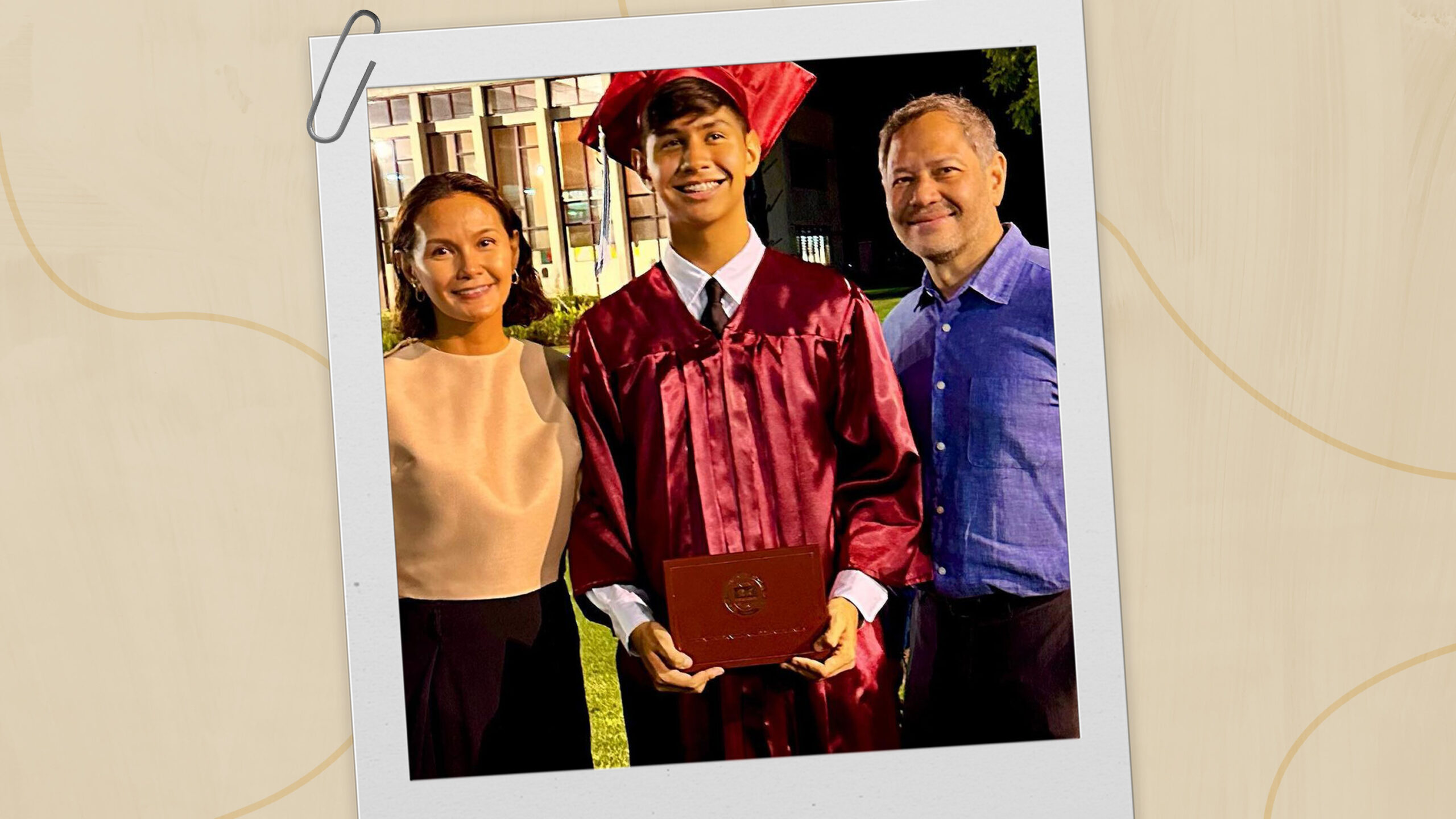 Tweetie De Leon Celebrates Her Last High School Graduate
