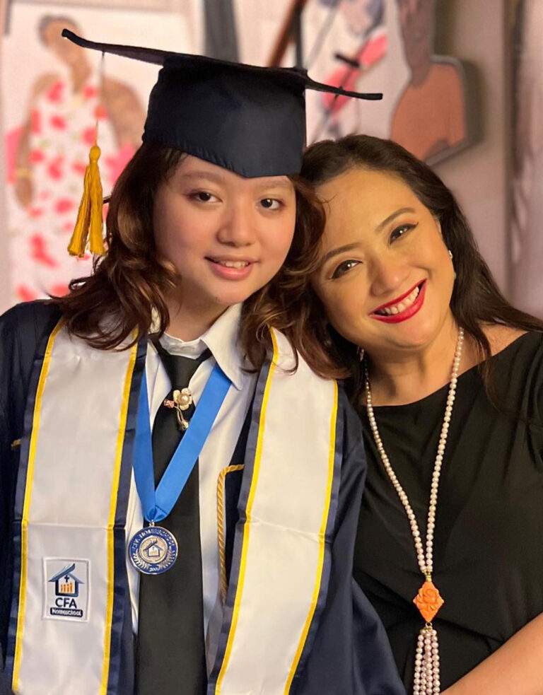 Julius Babao and Christine Bersola's Daughter Antonia Graduates