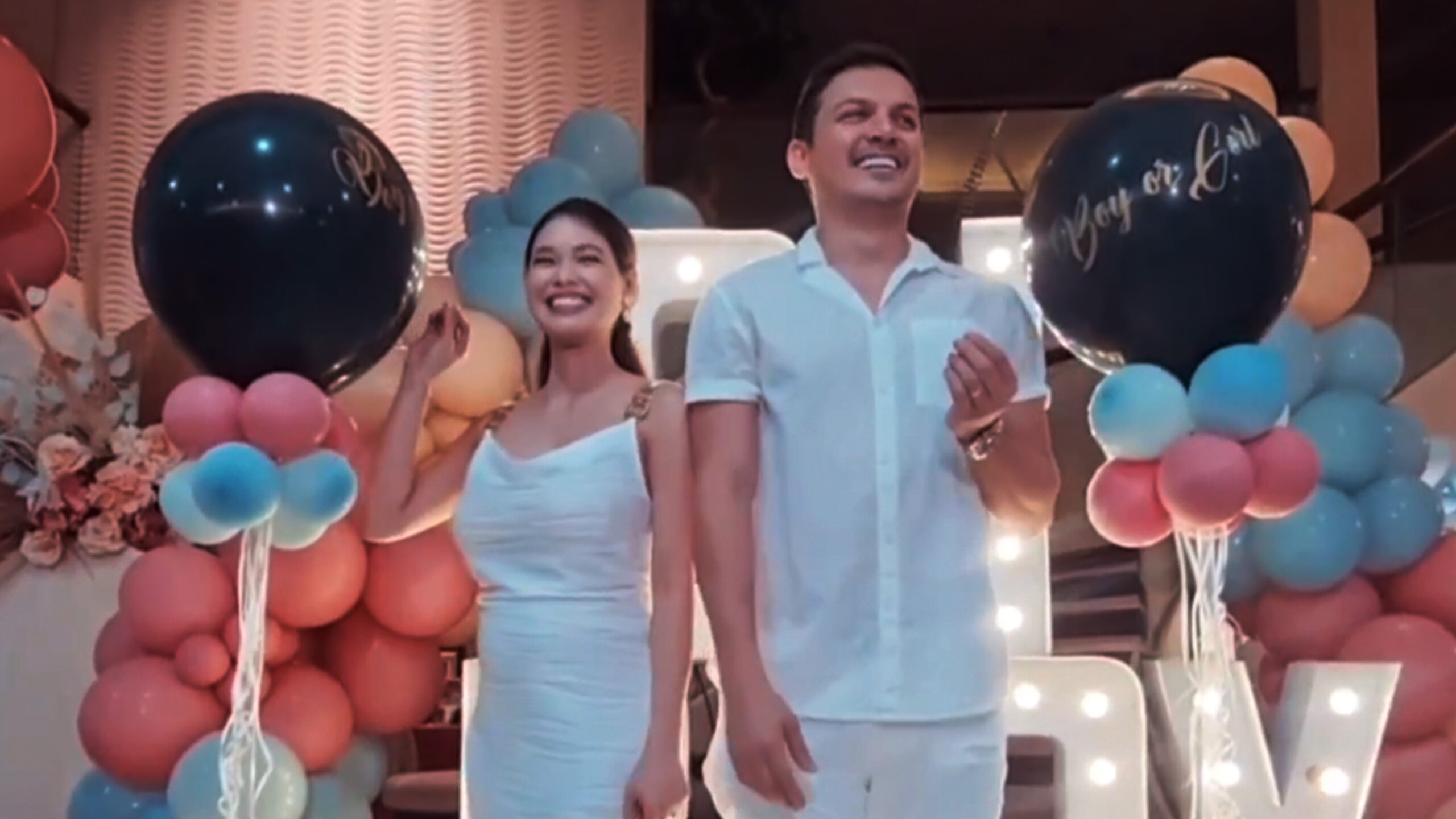 Misagh Bahadoran Celebrates Their Gender Reveal