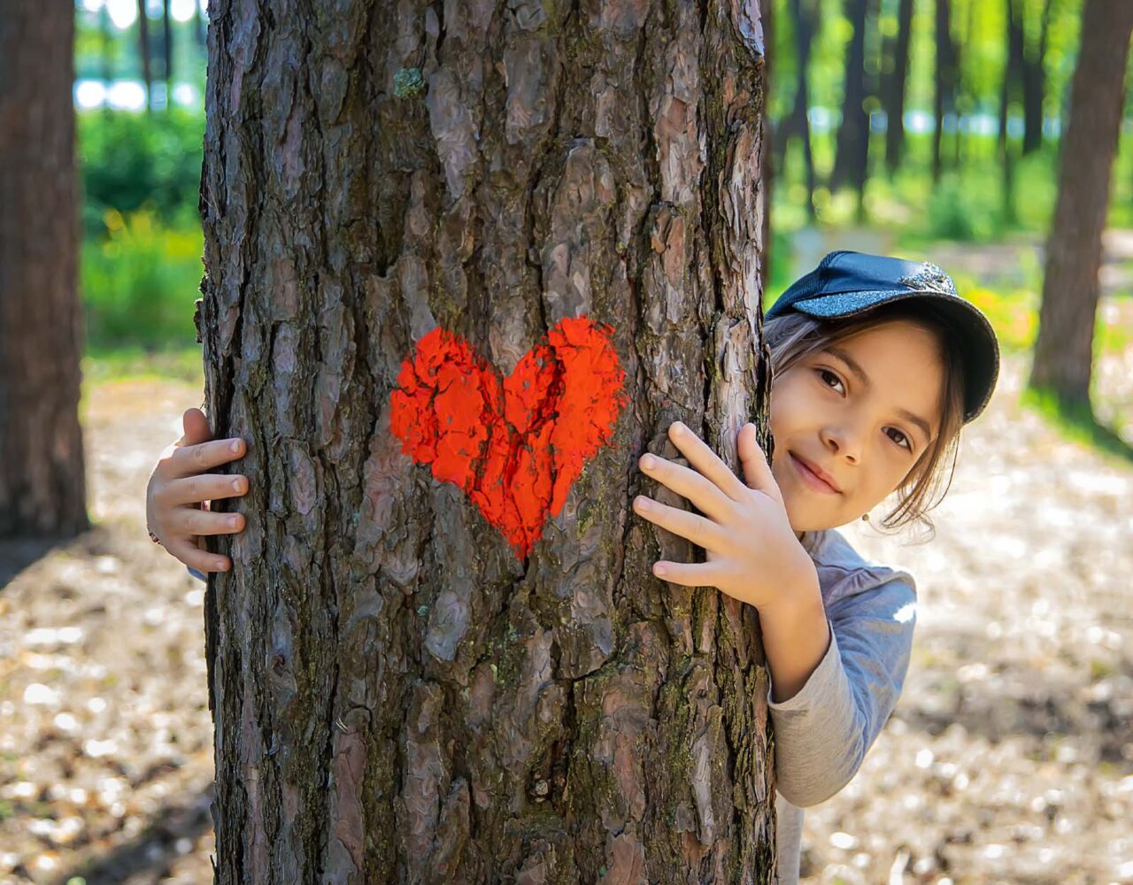 Why Kids and Parents Should Start Hugging Trees