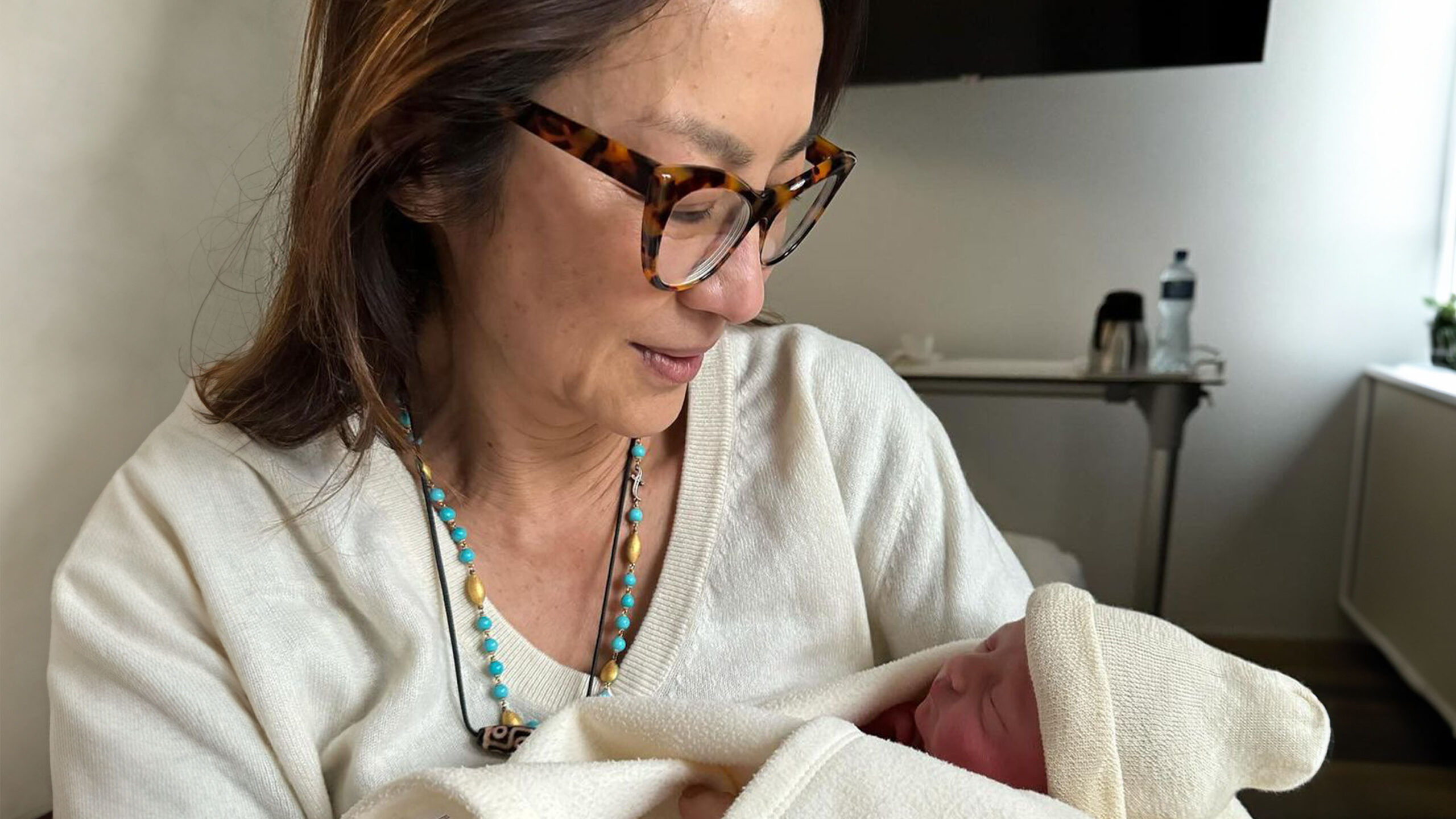 Michelle Yeoh welcomes grandchild Maxime this year