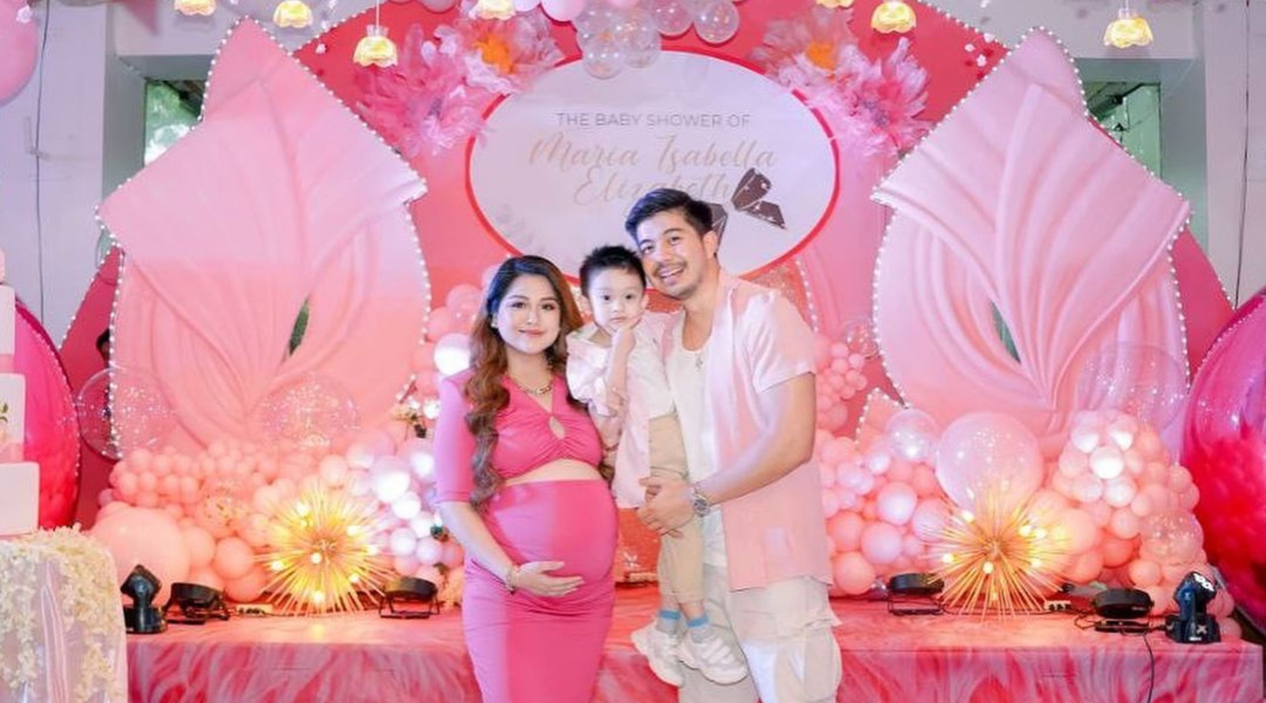Rodjun Cruz, Dianne Medina Throw a Pinktastic Baby Shower