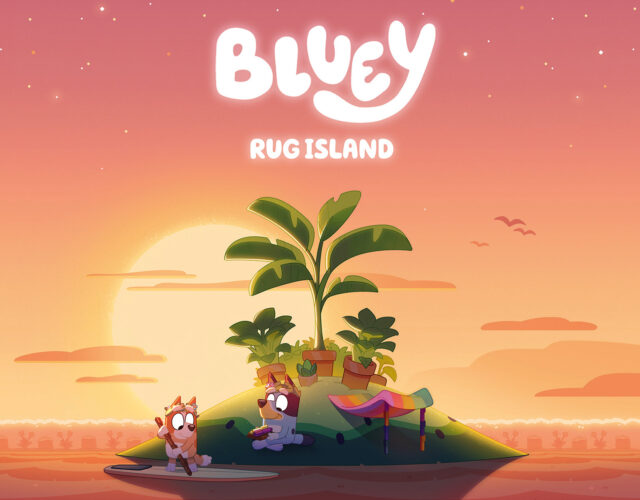 Coming Soon: A Bluey Album: The Rug Island!