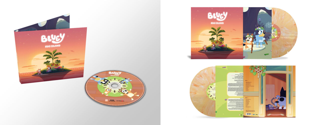 Coming Soon: A Bluey Album: The Rug Island!