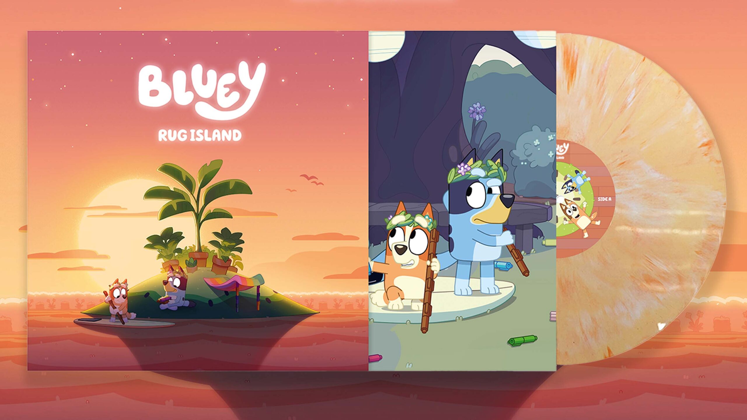 Coming Soon: A Bluey Album: The Rug Island!