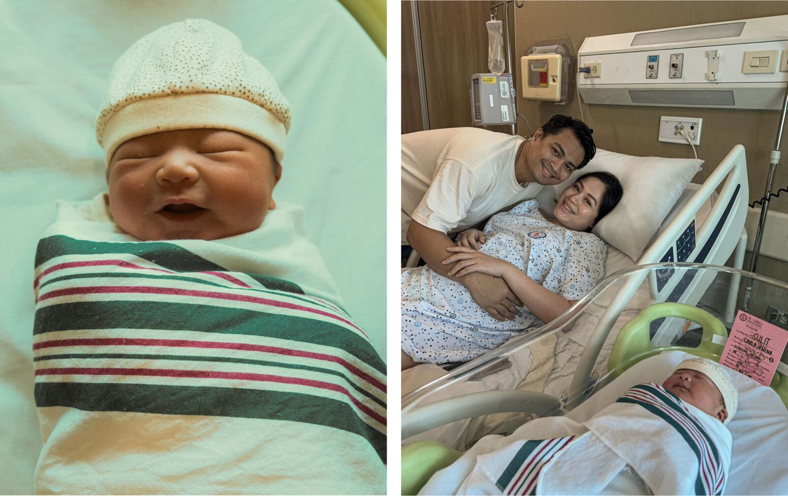 Carla Lizardo Introduces Baby Docia to Fans